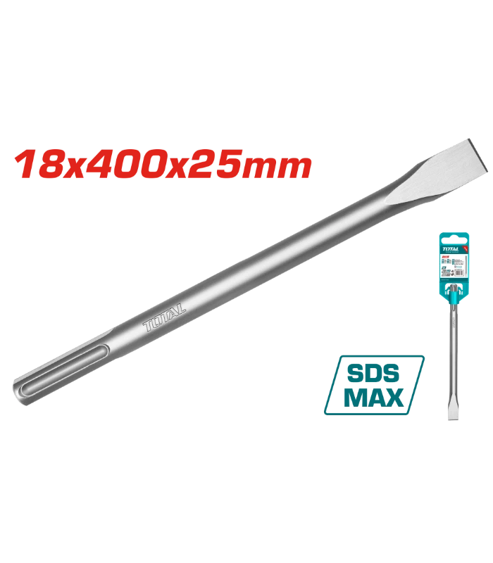 ДЛЕТО SDS МАX 18x400mm РАМНО TOTAL TAC15221821 - Combo