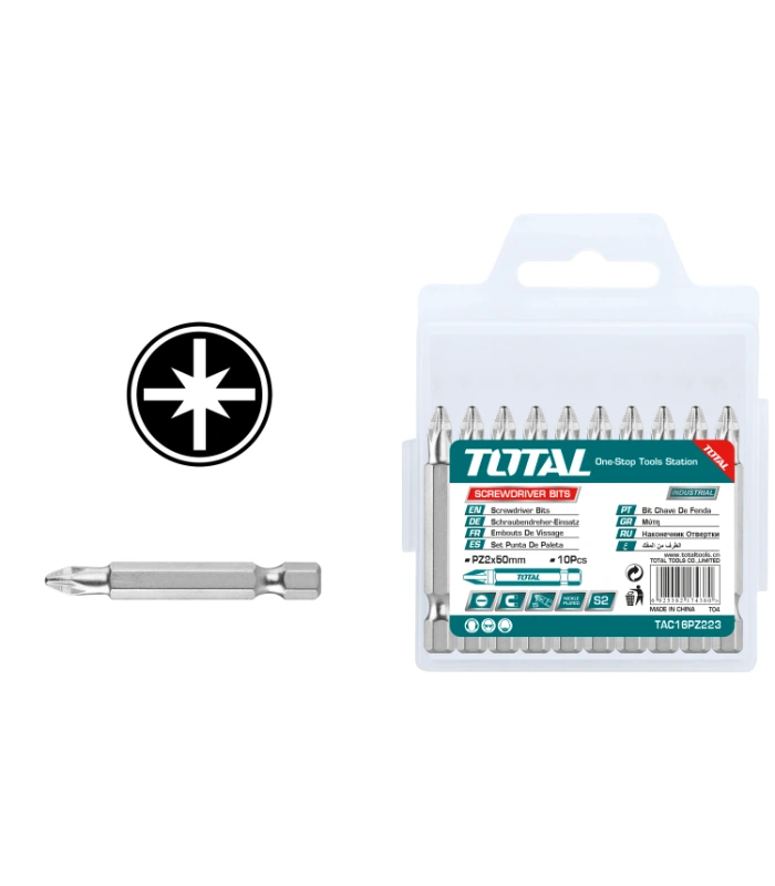 БИТ СЕТ 20/1 PZ2x50mm TOTAL TAC16PZ223 - Combo